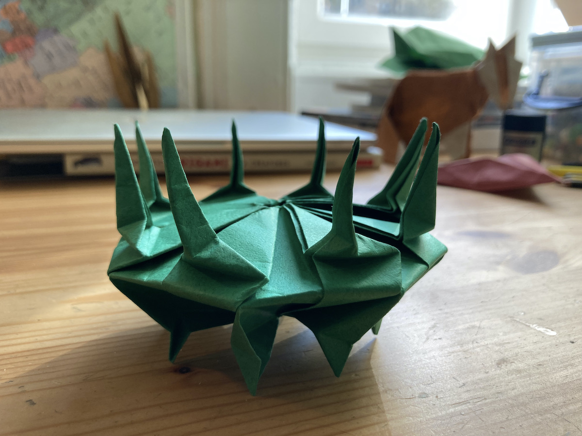 Diatom experiments (2022) – Origami plankton